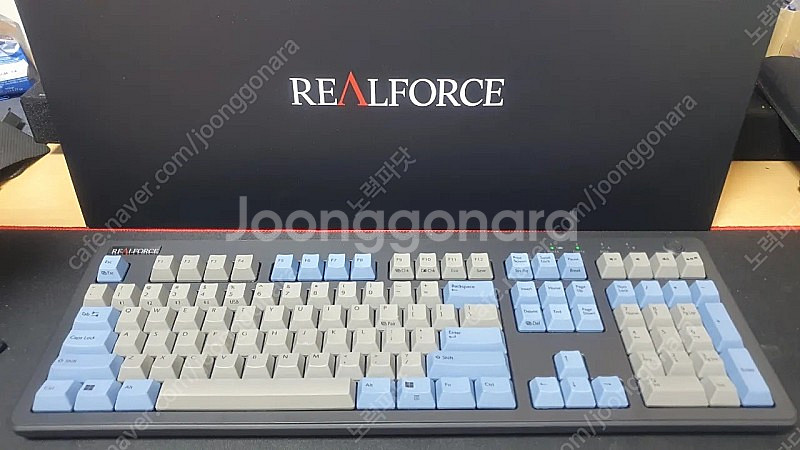 리얼포스 R3 45g 풀배열 블루투스 키보드마우스스피커 중고나라