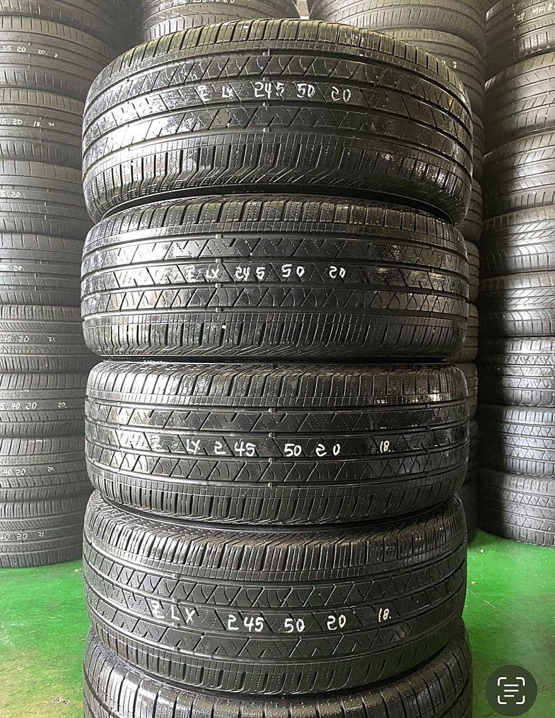 [판매]245 50 20 콘티넨탈 lx 중고타이어 80... | 휠/타이어 | 중고나라