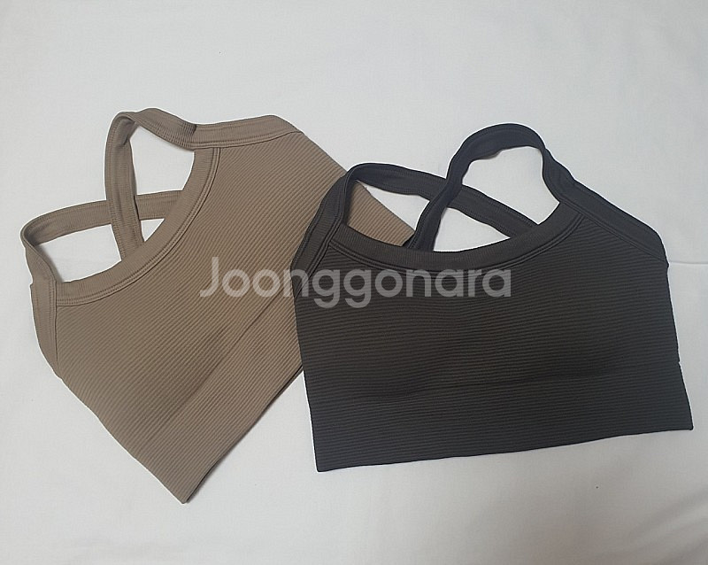 아보카도 요가 브라탑 X 크로스 쫀쫀함 S사이즈 베이지 헬스용품 중고나라