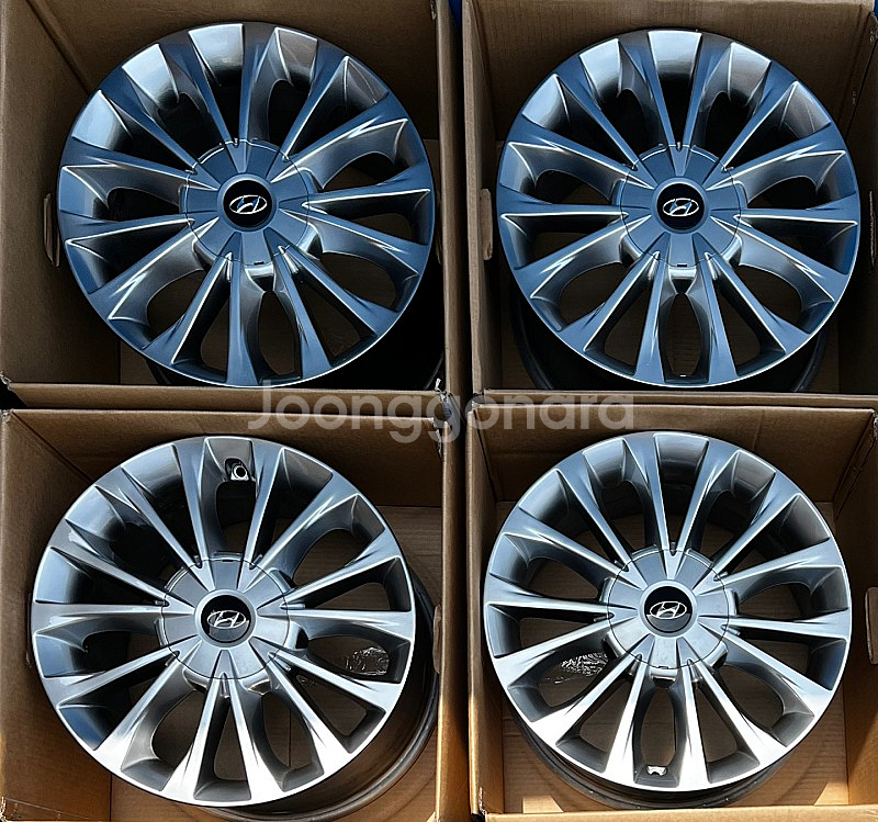 LF쏘나타 흠집없는 순정 17인치 휠 YF쏘나타 NF쏘... | 휠/타이어 | 중고나라