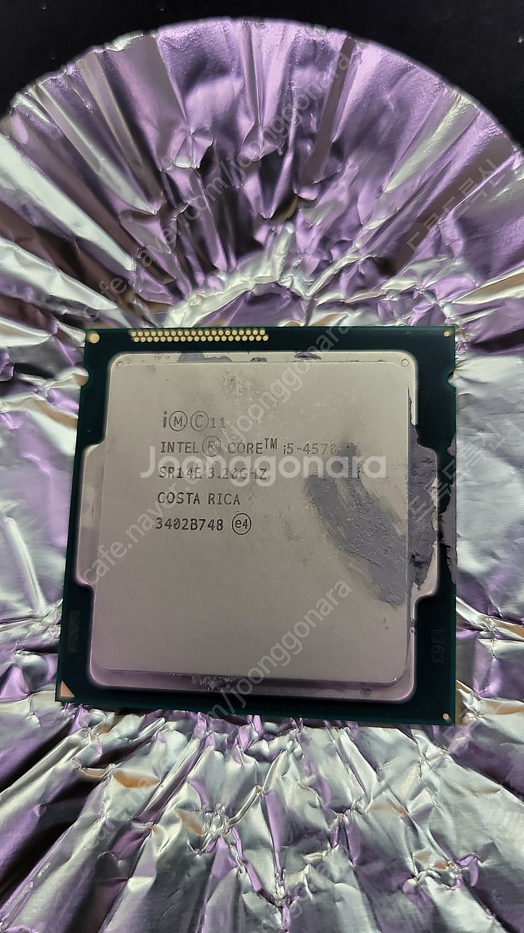 i5 4570 2개 i5 3470 1개 | CPU/메인보드 | 중고나라