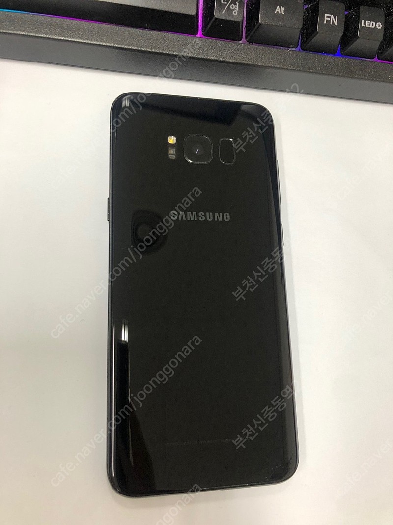 177821 SK 갤럭시S8플러스 S8+ 블랙 외관깔끔... | 삼성 | 중고나라