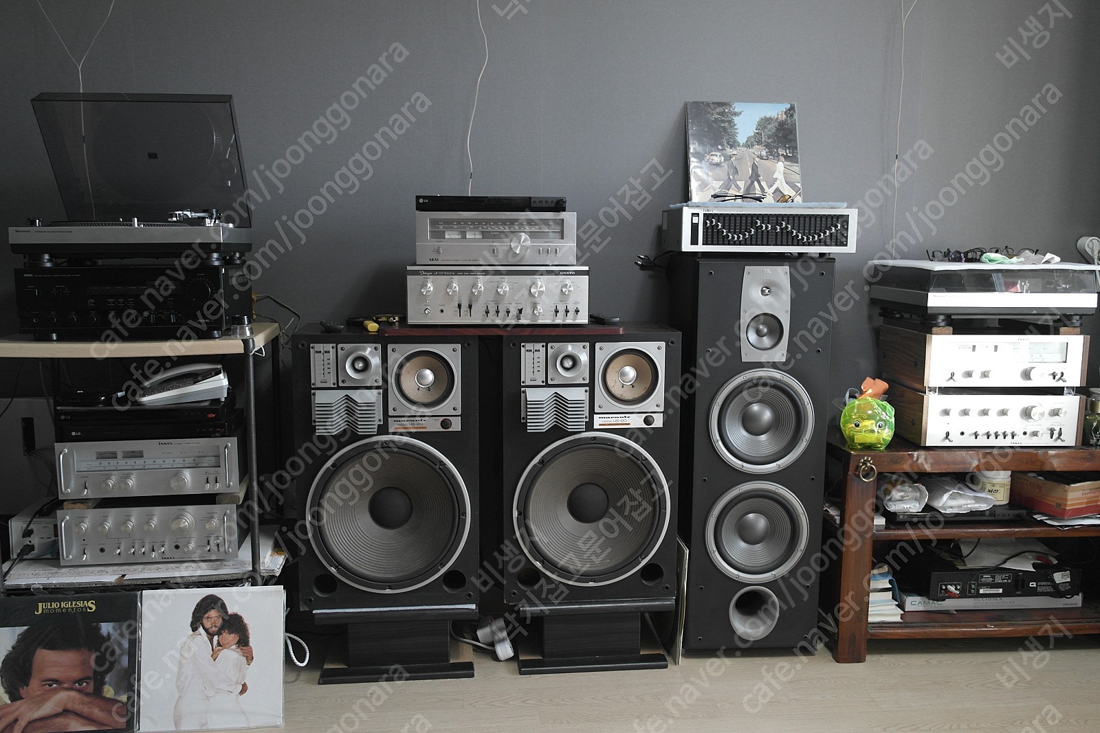 LPㅡㅡ인켈15인치 대형스피커 / 맥키믹서14챠널 / ... | 오디오/홈시어터 | 중고나라