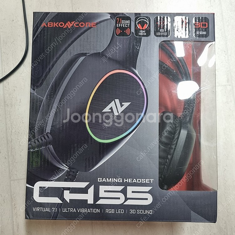 앱코 게이밍헤드셋 CH55 | 키보드/마우스/스피커 | 중고나라