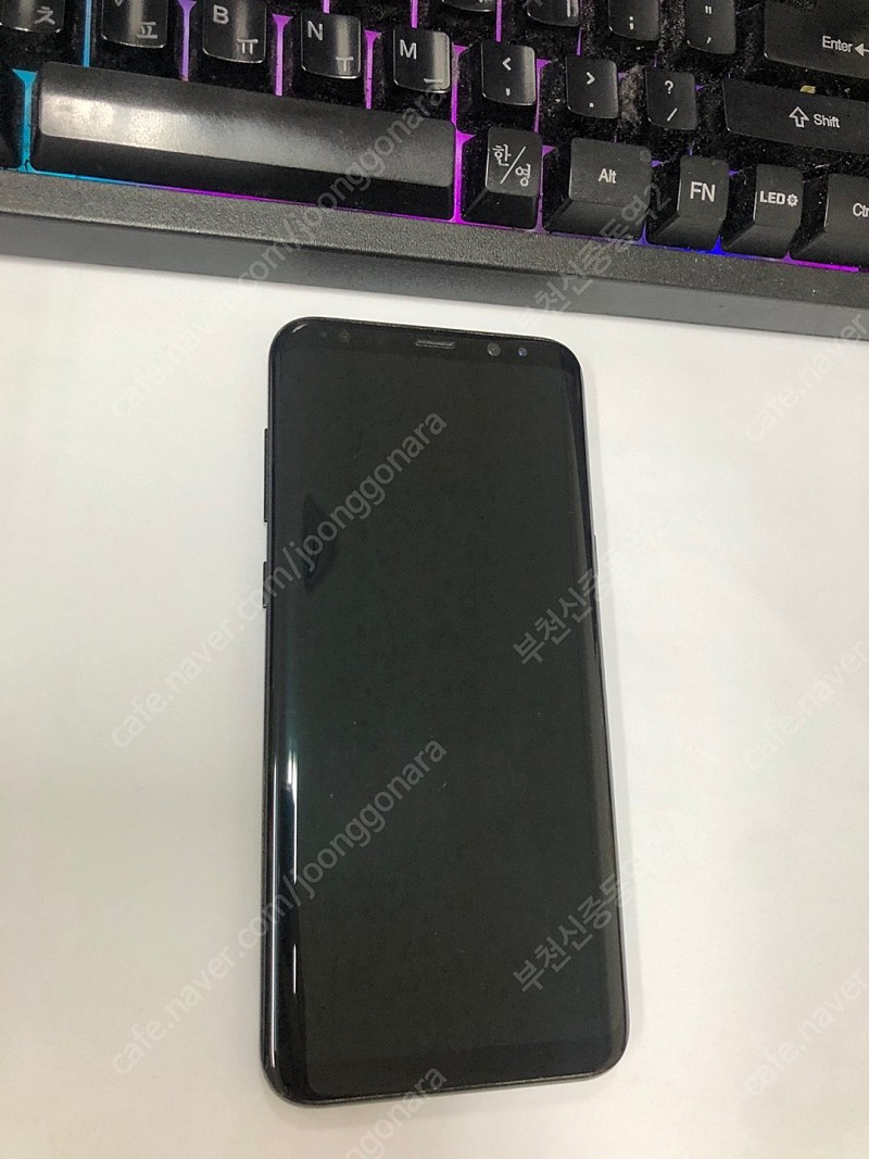 177821 SK 갤럭시S8플러스 S8+ 블랙 외관깔끔... | 삼성 | 중고나라