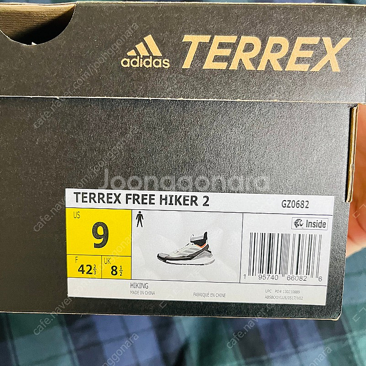 아디다스 테렉스 프리하이커2 270/us9 (새상품) ... | 남성의류 | 중고나라