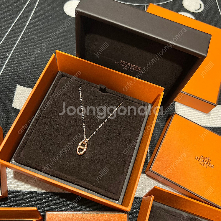 에르메스 샹달목걸이 로즈골드 새상품 | 기타 수입명품 | 중고나라