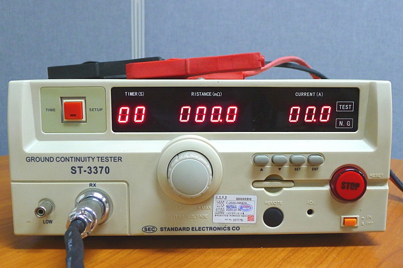 SEC ST-3370 접지연속성시험기 접지테스터 ﻿자율... | 측정공구 | 중고나라