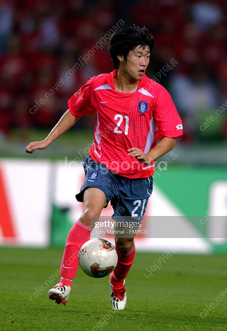 2002월드컵 대한민국 국대 박지성 축구유니폼 나이키반 축구의류축구화 중고나라