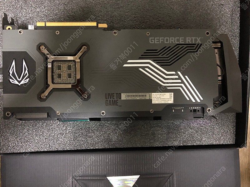 조텍 RTX 3090Ti AMP Extreme Holo | CPU/메인보드 | 중고나라
