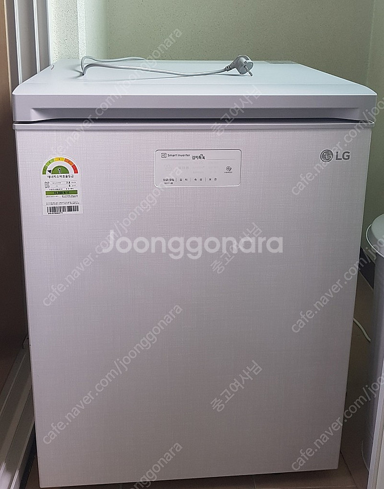 엘지 디오스 김치톡톡 뚜껑식 김치냉장고 냉동가능 128 냉장고 중고나라