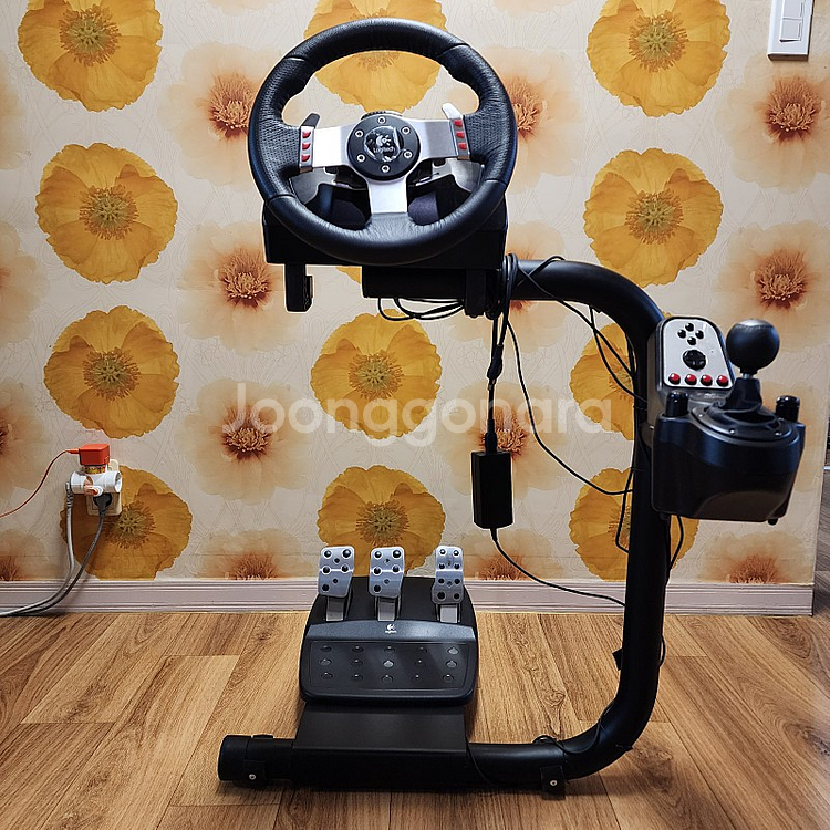 로지텍 게이밍 휠 G27 세트 및 싸울아비 거치대 | 기타 게임 | 중고나라