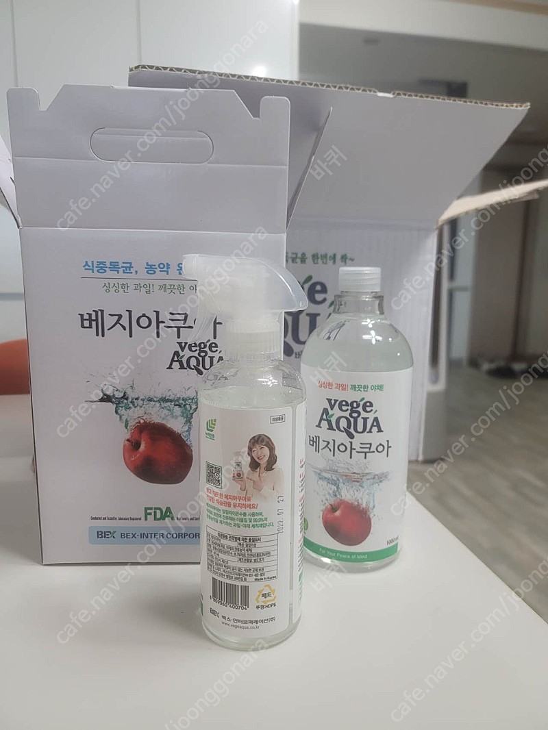 베지아쿠아 (475ml+1,000ml) 판매합니다. | 리빙/생활 | 중고나라