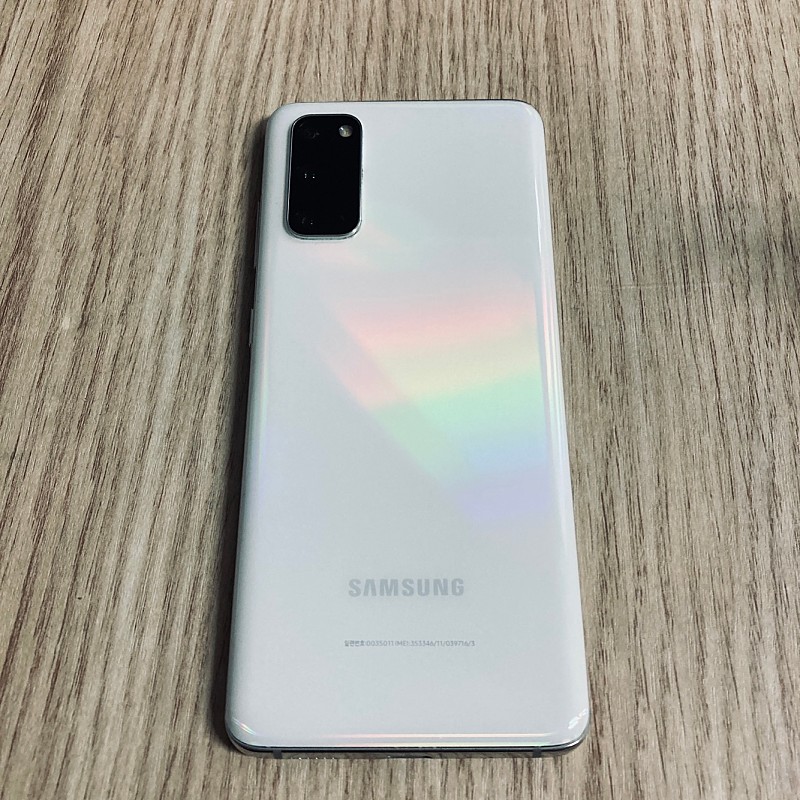 SKT 갤럭시 S20 화이트 128기가 외관매우깨끗! ... | 스마트폰 | 중고나라