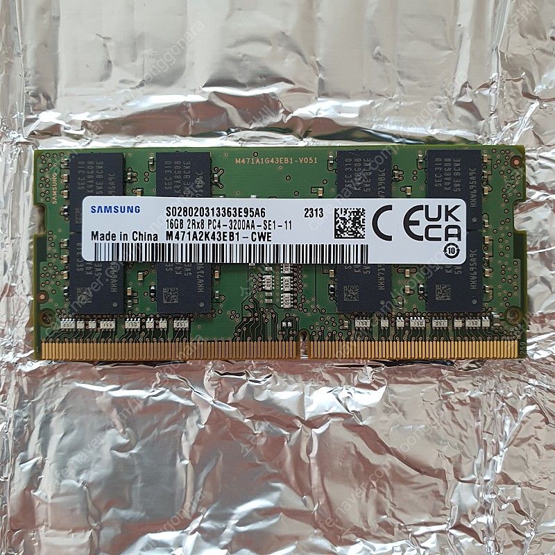 (미개봉 새제품) 삼성 노트북 DDR4 3200 16G... | CPU/메인보드 | 중고나라