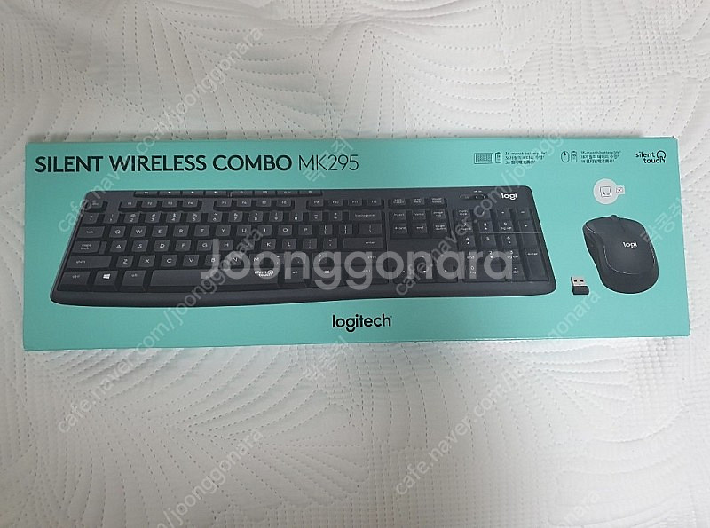 로지텍 Mk295 무선 키보드 마우스 콤보 단순개봉품 키보드마우스스피커 중고나라