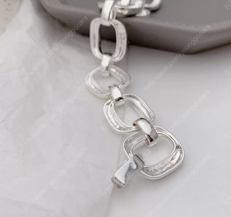 925silver 왕볼드 체인 은팔찌 새제품 | 여성의류 | 중고나라