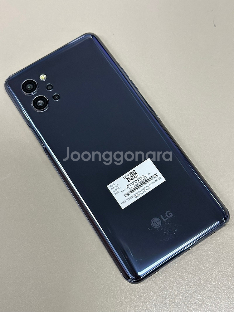 LG Q92 블랙색상 128기가 액정미파손 가성비단말기... | 스마트폰 | 중고나라