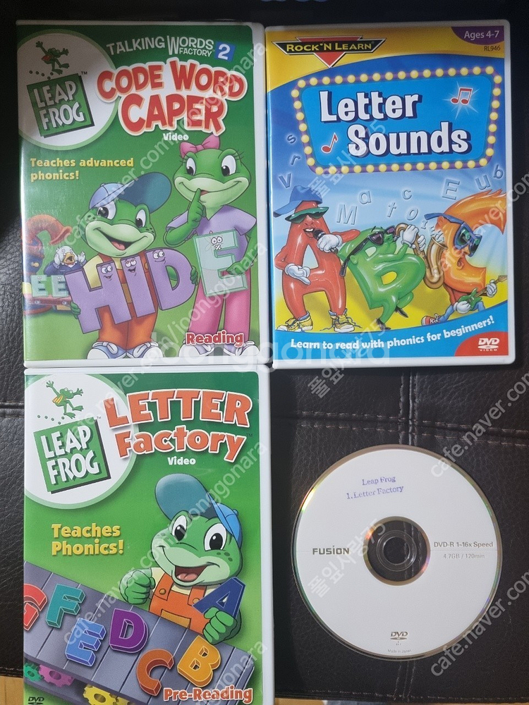 립프로그, 락앤런 영어 교육용 DVD 3개 팝니다. | 유아동도서/음반 | 중고나라