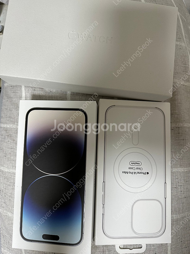 자급제 아이폰14 프로맥스 128g 실버 판매합니다 스마트폰 중고나라