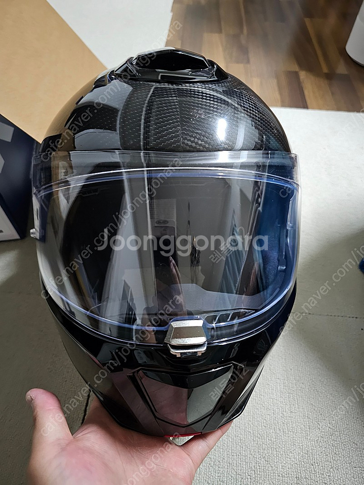 홍진 시스템헬멧 알파90s 풀카본 2xl 팝니다 오토바이 용품 중고나라