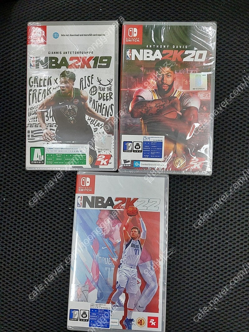 닌텐도 스위치 nba2k19/20/21/22 미개봉 새... | Wii | 중고나라