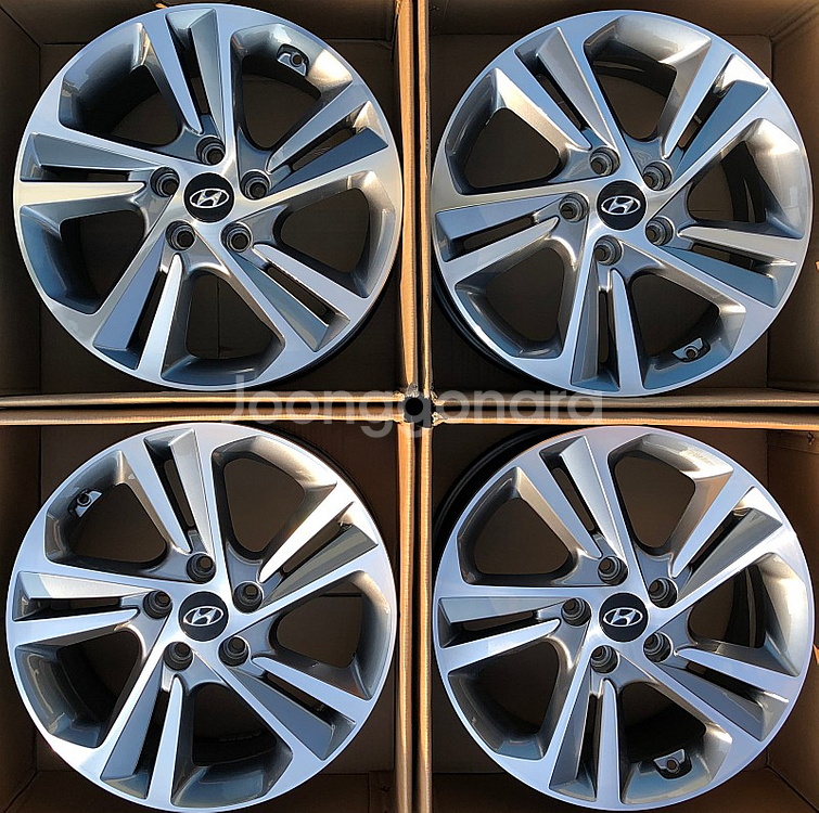 아반떼AD 17인치 흠집없는 순정 휠 카렌스 쏘울 I4... | 휠/타이어 | 중고나라