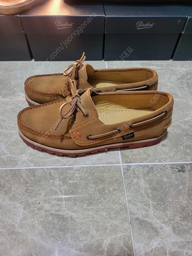 새상품급)파라부트 말로 벨 카멜 UK8.5(275) 서... | 구두/로퍼 | 중고나라