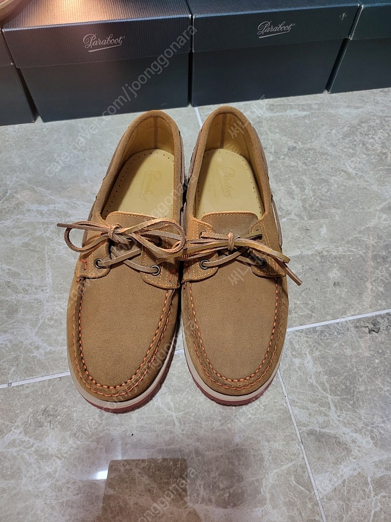 새상품급)파라부트 말로 벨 카멜 UK8.5(275) 서... | 구두/로퍼 | 중고나라