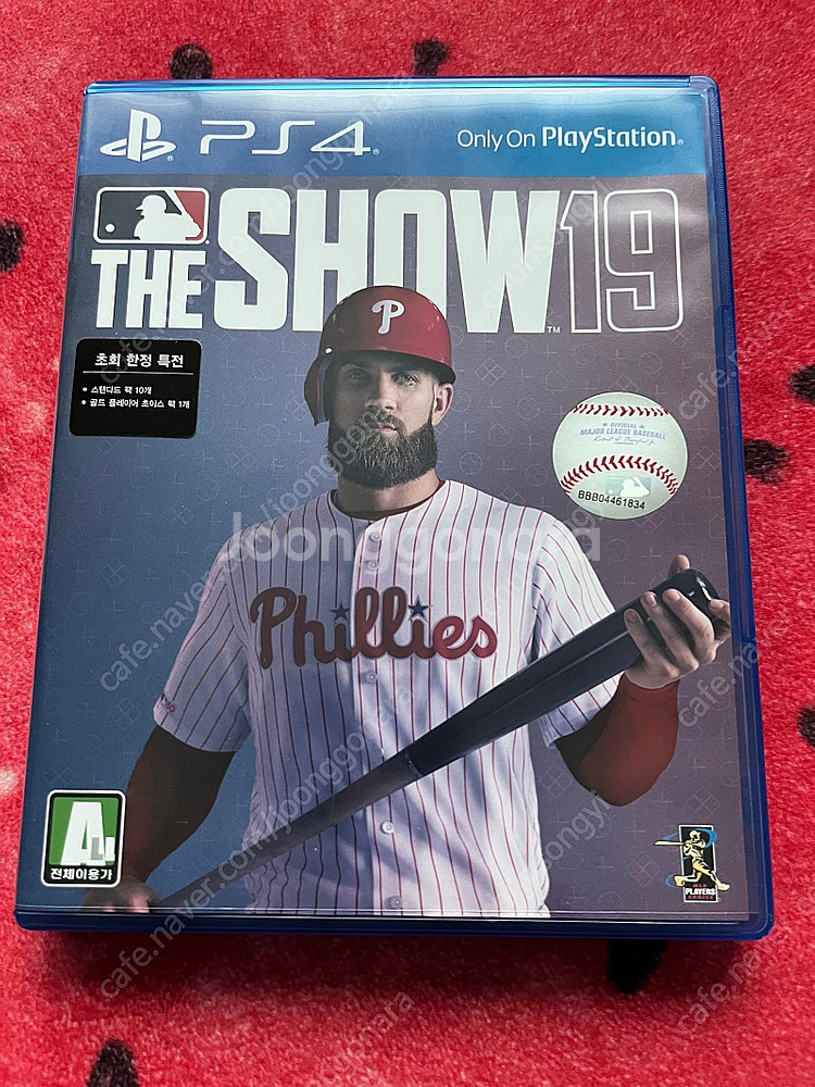 ps4 mlb the show19 더쇼19 상태 최상 | 플레이스테이션 | 중고나라
