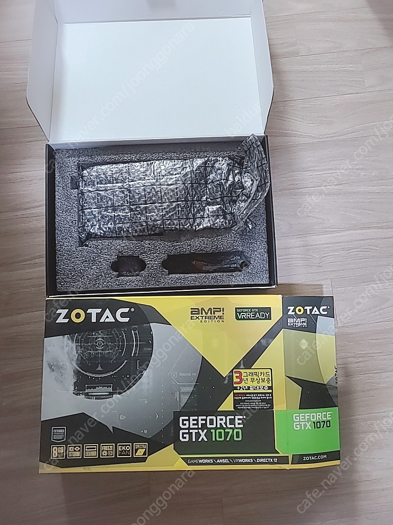 zotac gtx1070 amp extreme 그래픽카... | CPU/메인보드 | 중고나라