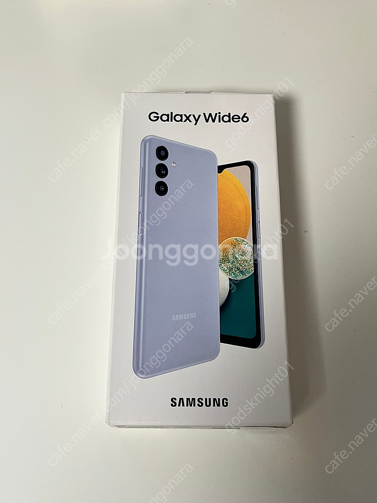 삼성 갤럭시 와이드6 A136 라이트블루 풀박스 S급 ... | 중고나라 카페에서 운영하는 공식 사이트