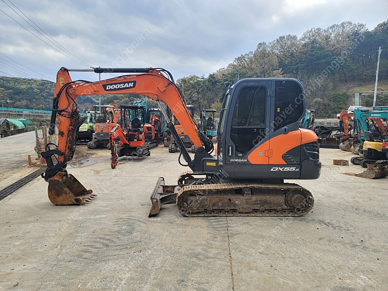 중고굴삭기 두산 02 DX55 집게 2016년식 중고포... | 농기계/농업용공구 | 중고나라