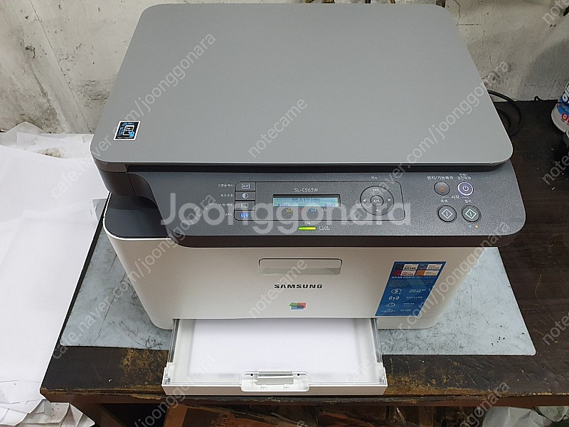 무한개조된 삼성 칼라 레이저 복합기 sl-c563w(무... | 키보드/마우스/스피커 | 중고나라