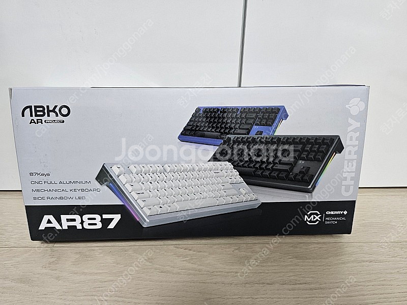 (서울) 앱코 AR87 저소음 적축 리니어 (민트급) | 키보드/마우스/스피커 | 중고나라