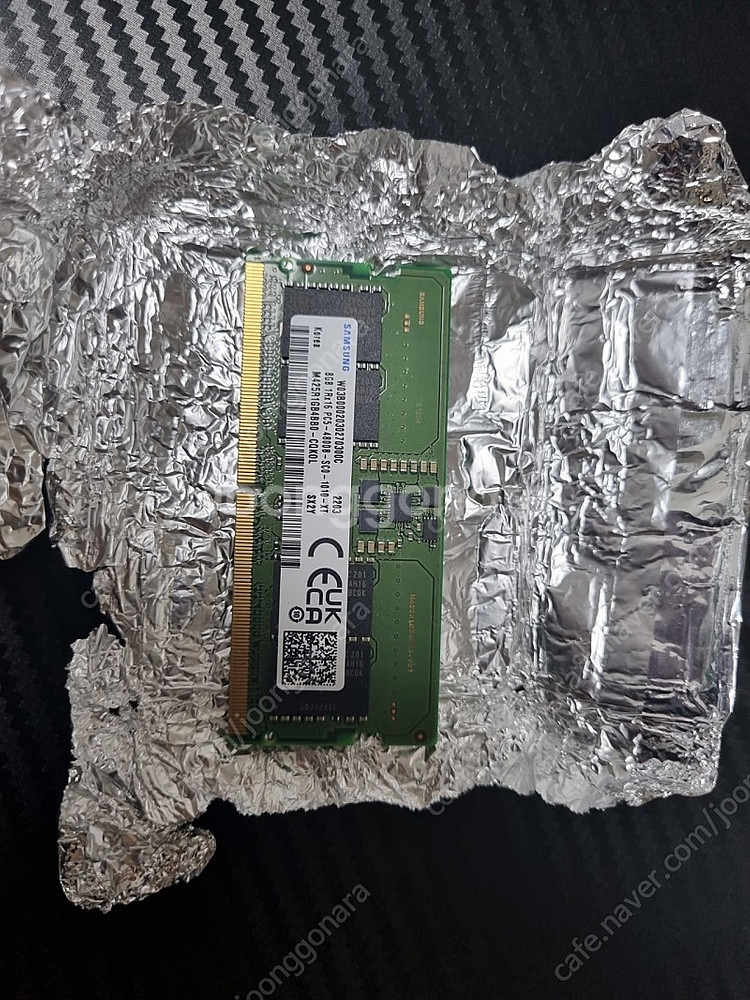 (미사용) 삼성 노트북램 ddr5 4800 8g 팝니다 | CPU/메인보드 | 중고나라