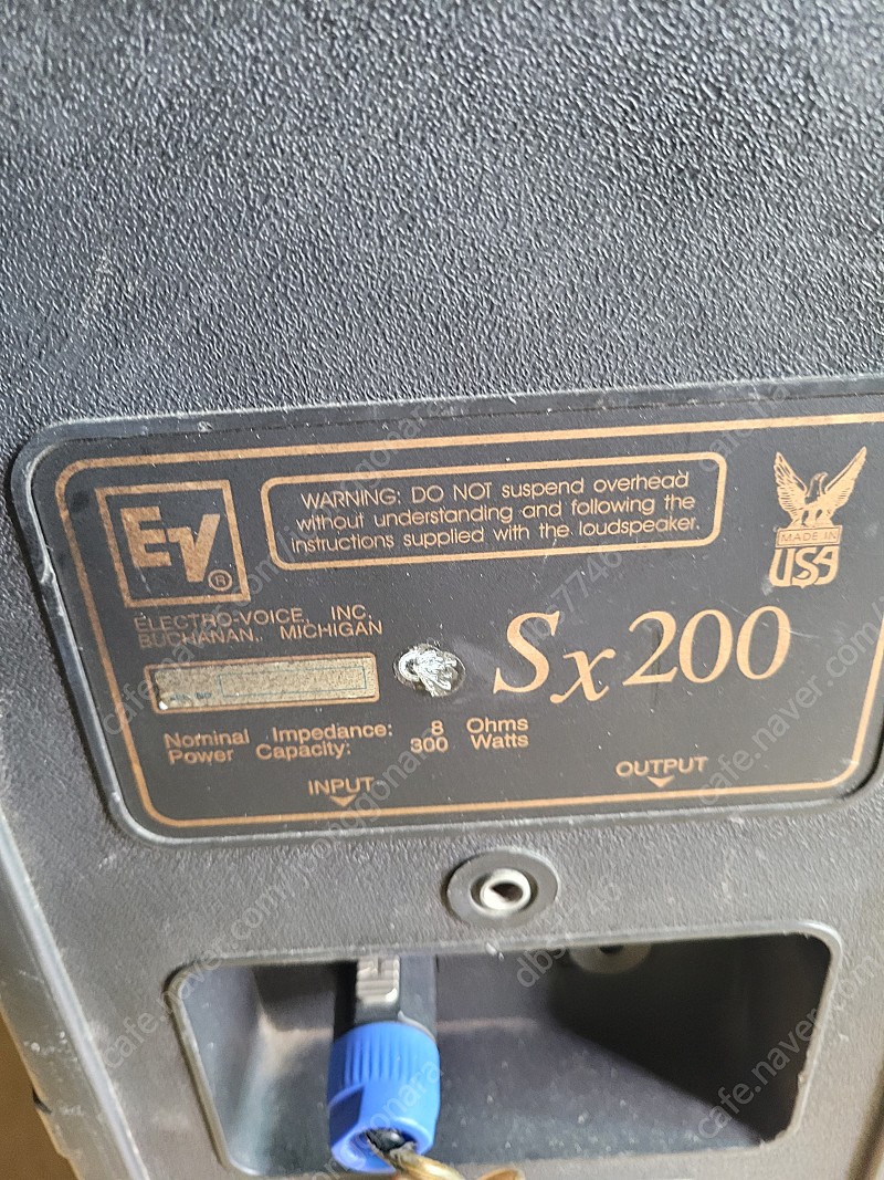 ev스피커sx200 두개가아니고한개입니다 | 오디오/홈시어터 | 중고나라