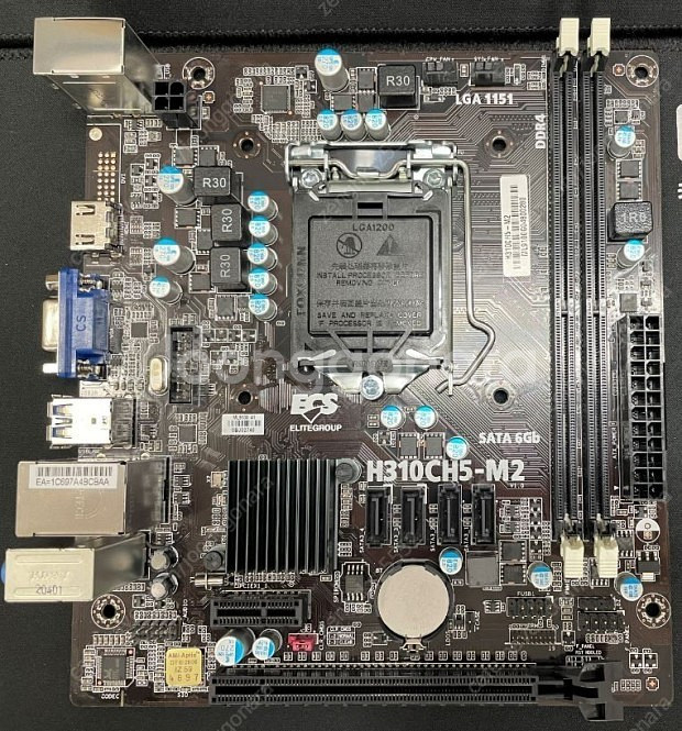 8세대 Ecs h310ch5-m2 보드 팝니다 최대3장 | CPU/메인보드 | 중고나라