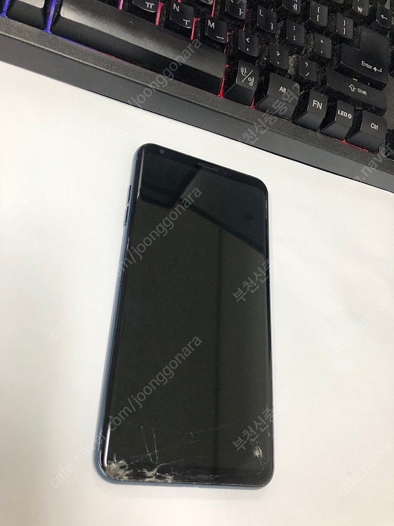 179165 KT V30 블루 64GB 무잔상+파손폰 ... | 삼성 | 중고나라