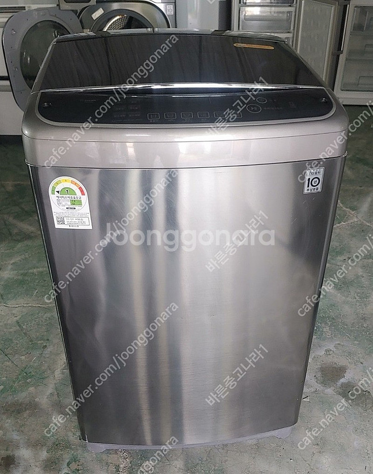 무료배송설치 중고통돌이세탁기 Lg 블랙라벨 16kg 세탁기건조기 중고나라