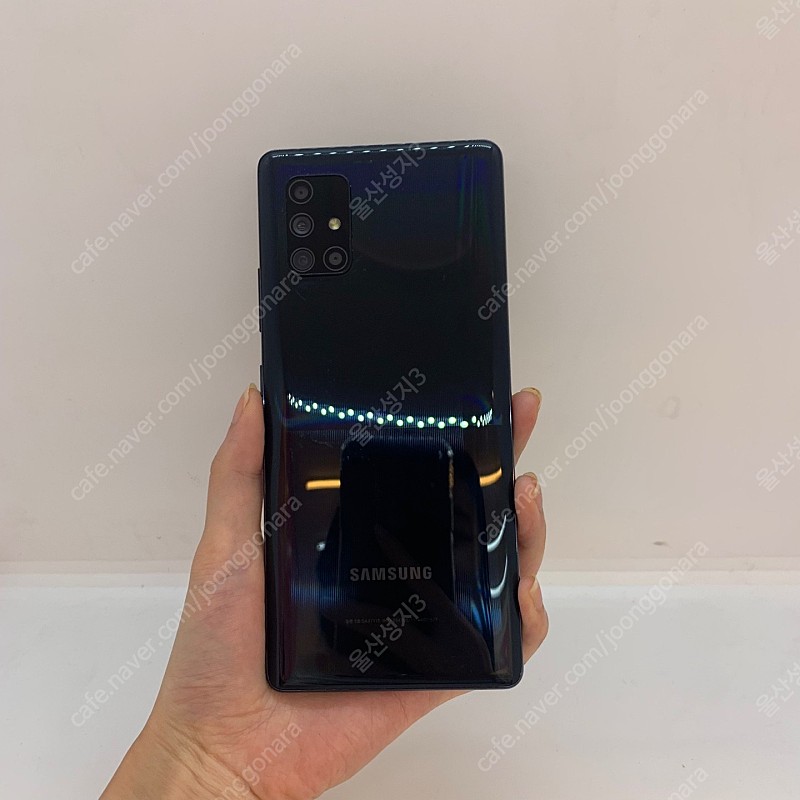 003705 액정/외관깨끗 갤럭시퀀텀 (A716) 블랙... | 삼성 | 중고나라