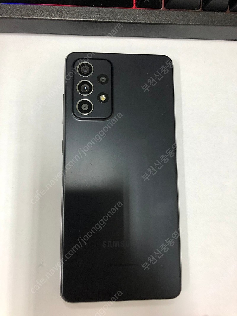 179553 KT 갤럭시A52S 5G 블랙 A급 128... | 삼성 | 중고나라