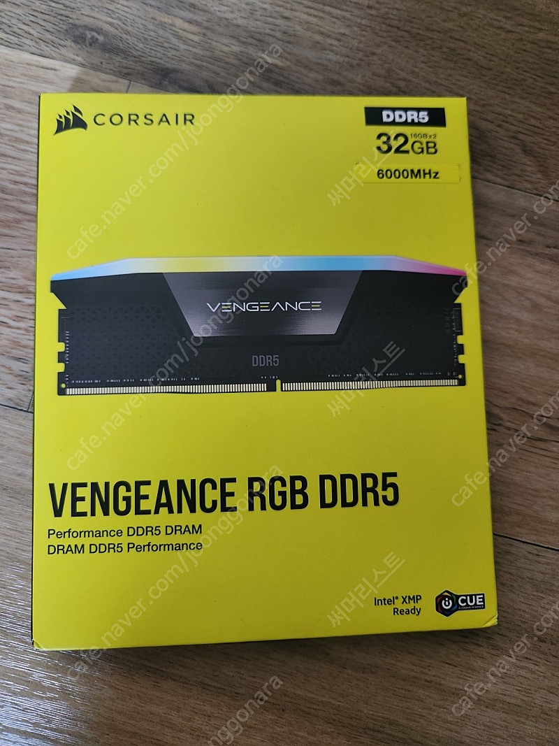 미개봉 커세어 벤젠스 ddr5 6000 RGB cl36... | 키보드/마우스/스피커 | 중고나라