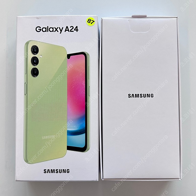 미사용 새상품 갤럭시A24 (A245) 128기가 그린... | 스마트폰 | 중고나라