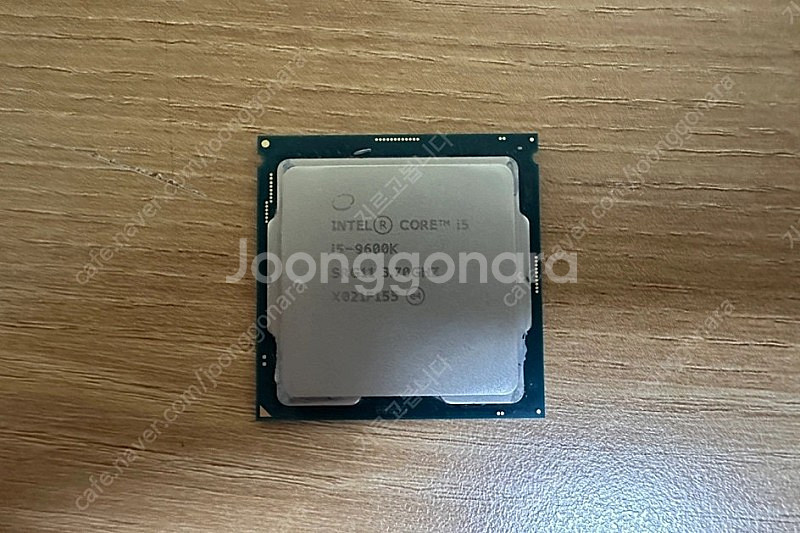 인텔 i5 9600k 판매합니다 | CPU/메인보드 | 중고나라