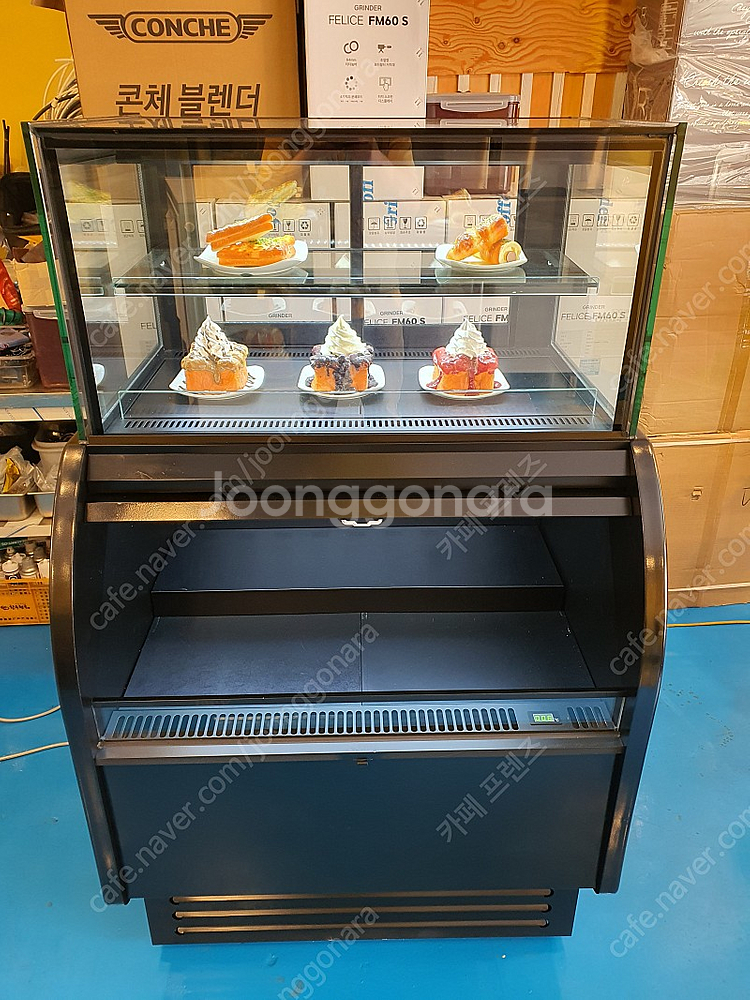 카페창업집기신품중고오픈콤비쇼케이스커피머신세트블 냉장고 중고나라