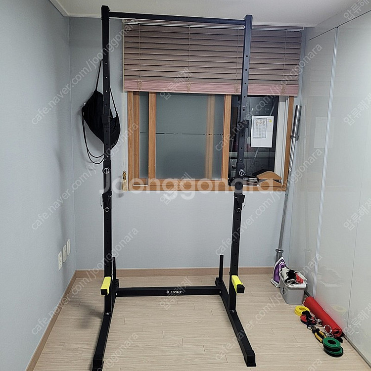 치닝스쿼트랙 치닝디핑 풀업바 철봉 헬스기구 매트포함 헬스용품 중고나라
