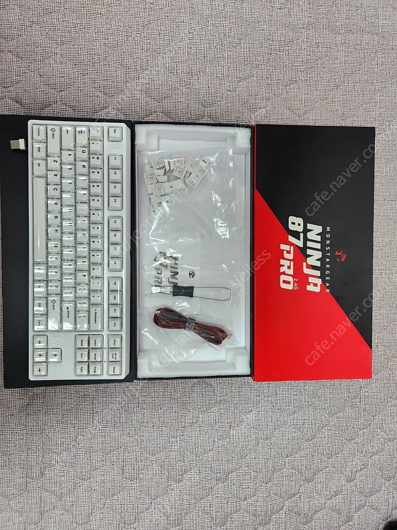 닌자87프로 저소음 흑축 풀윤활 / Ninja 87 P... | 키보드/마우스/스피커 | 중고나라