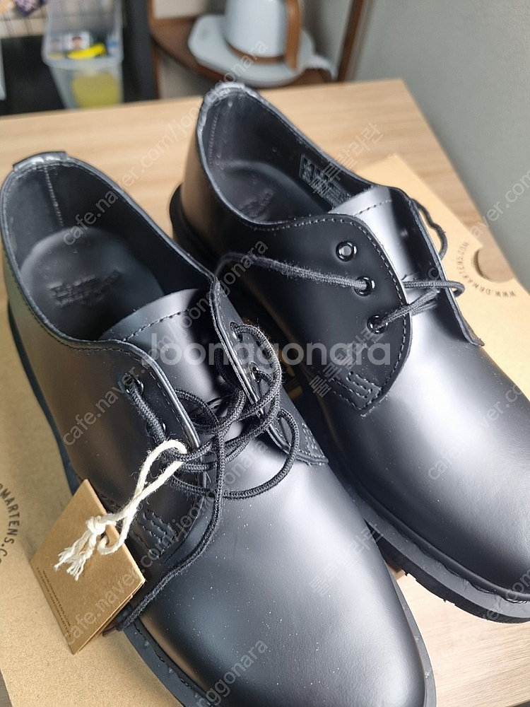 닥터마틴 1461 3홀 모노블랙 260 워커 구두 | 남성의류 | 중고나라