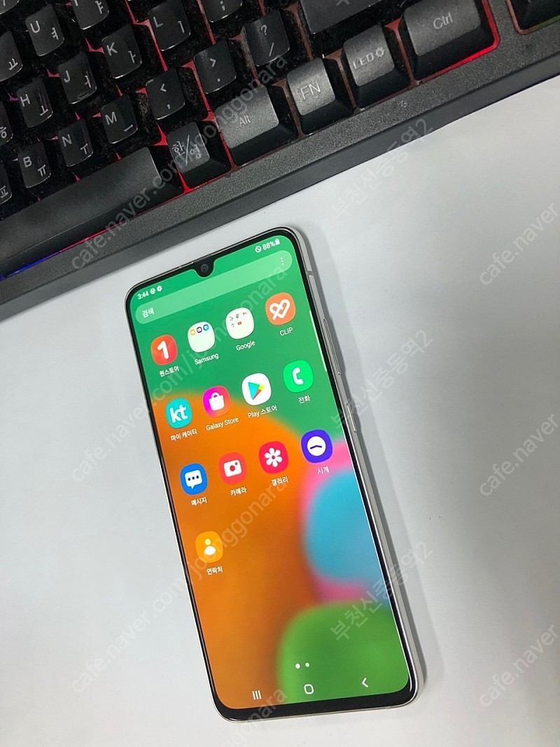 177827 KT 갤럭시A90 5G 화이트 외관 A급 ... | 삼성 | 중고나라